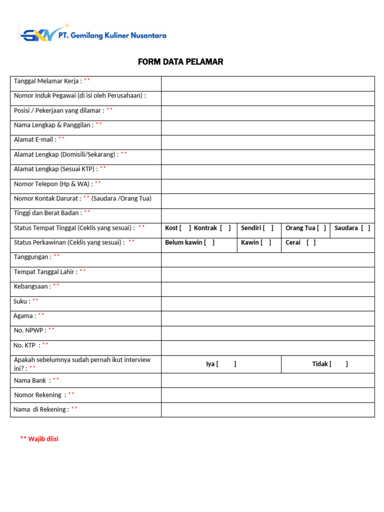 Application Form Master Jus | PDF
