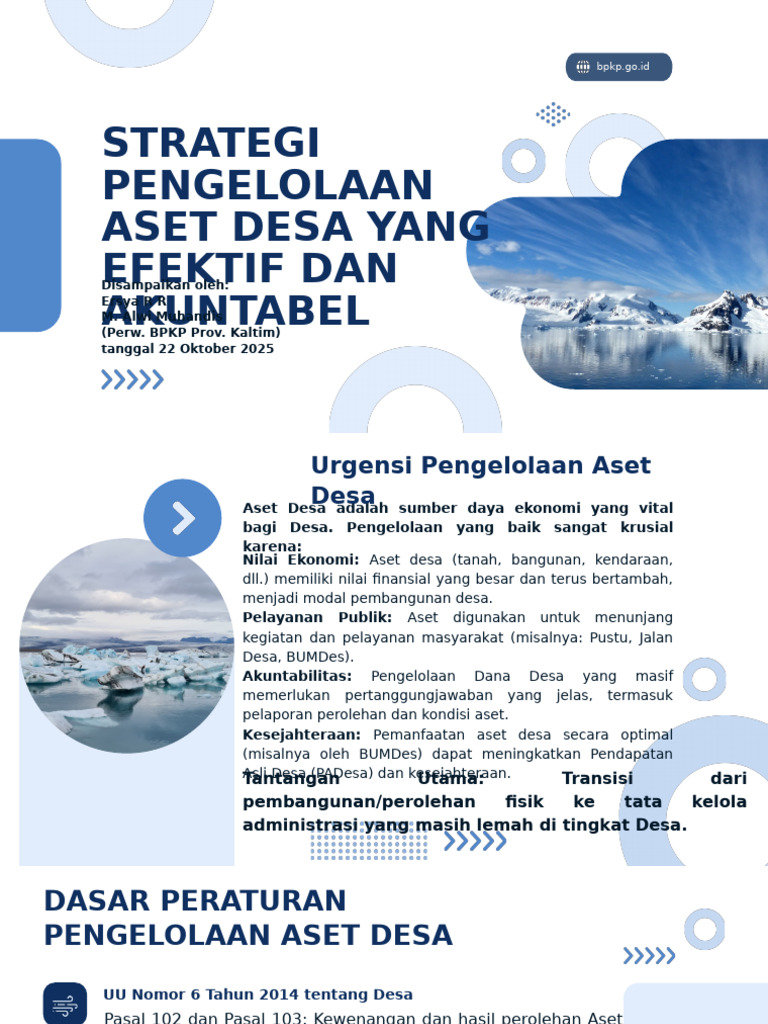 Pengelolaan Aset Desa yang Efektif | PDF