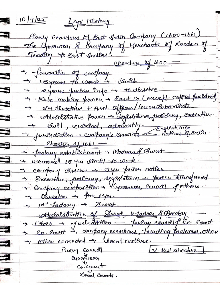 Class Notes | PDF
