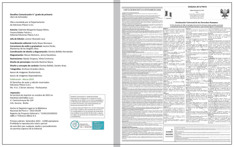 Portada Inter Libro Actividades (R) 2 | PDF | Democracia | Ideologías ...