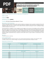 DUT Shipping and Logistics Diploma Requirements | PDF | Educational Stages