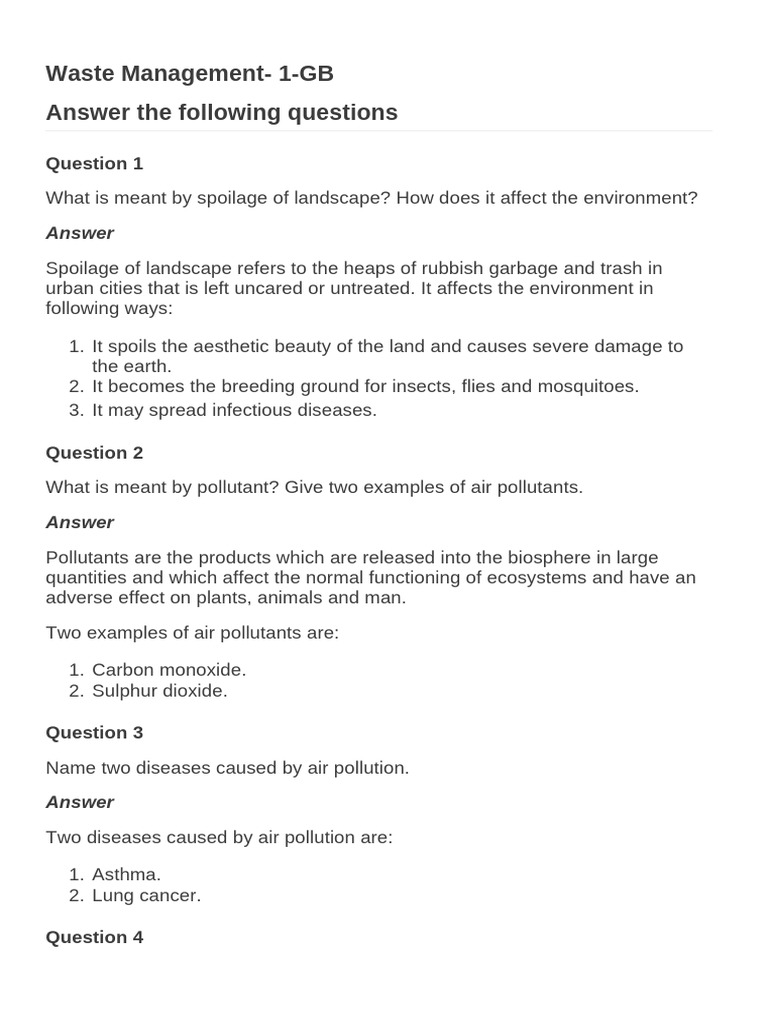 Waste Management- 1-Goyal Brothers | PDF | Electronic Waste | Waste