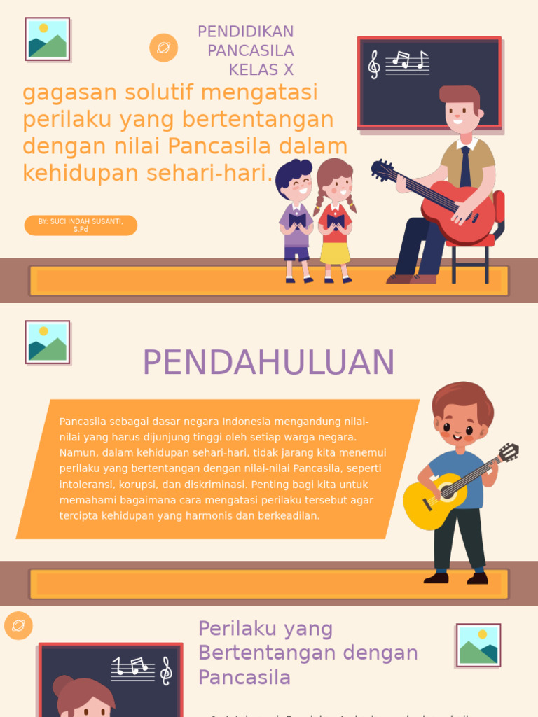 KLS X Gagasan Solutif Mengatasi Perilaku Yang Bertentangan Dengan Nilai Pancasila Dalam ...