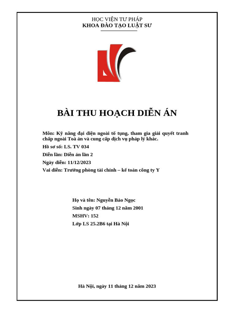 Scribd.pdfdownloaders.com 2 Bai Thu Hoach Dien an Ls Tv 034 | PDF