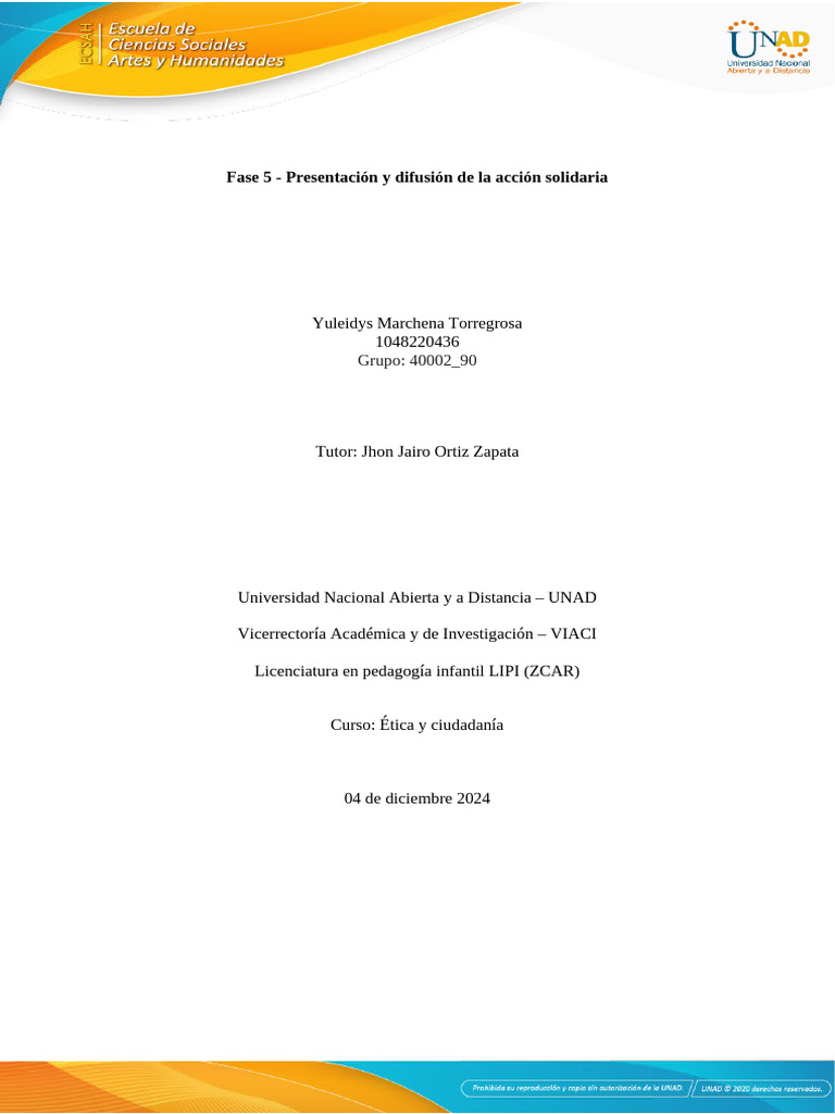 Tarea 5 - Yuleidys Marchena Etica y Ciudadania | PDF | La delincuencia ...