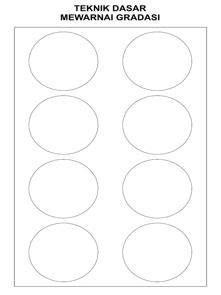 Teknik Dasar Mewarnai Gradasi | PDF