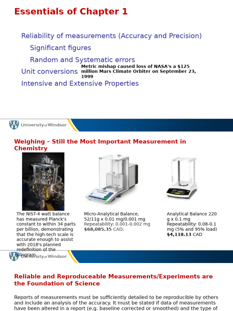 Measurement Accuracy and Precision Guide | PDF | Significant Figures ...