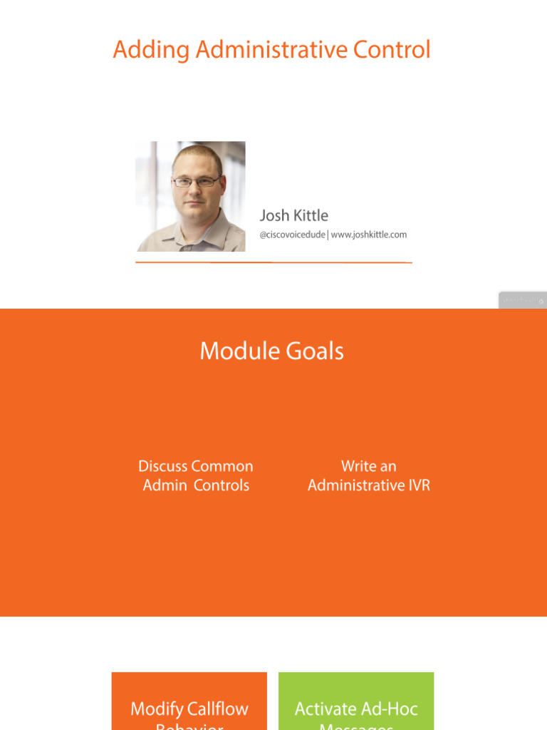 8 Practical Cisco Uccx Scripting Techniques m8 Slides | PDF