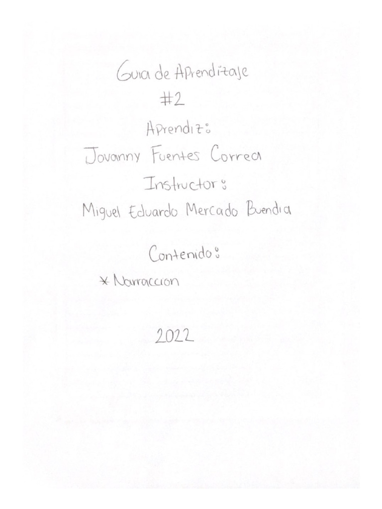 Guia de Aprendizaje 2 | PDF