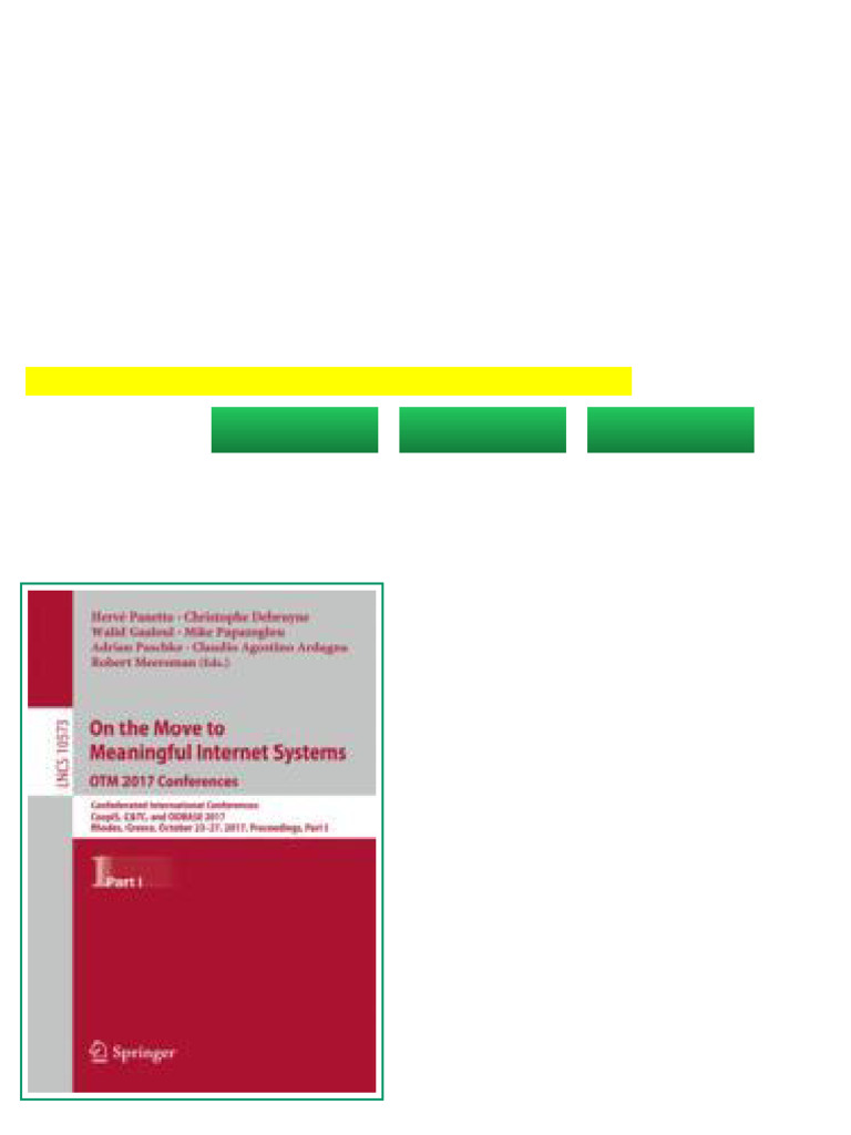 (Ebook) On the Move to Meaningful Internet Systems. OTM 2017 ...