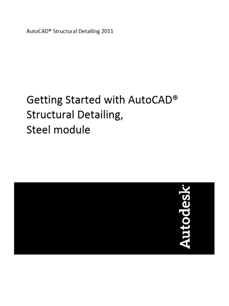 AutoCAD Structural Detailing Guide | PDF