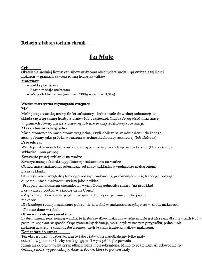La Mole | PDF