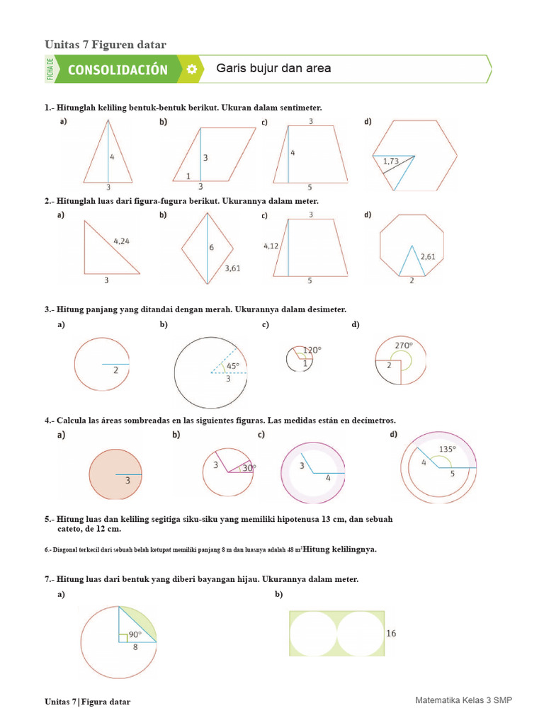 UNIT 7 BENTUK DATAR.pdf | PDF