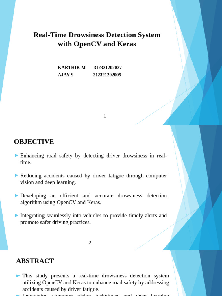Drowsiness Detection | PDF | Image Segmentation | Deep Learning