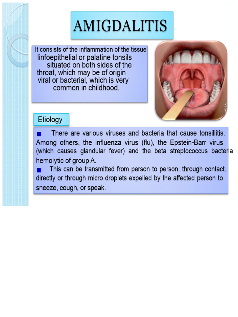 Tonsillitis, Pharyngitis, Mumps | PDF | Medical Specialties | Diseases ...