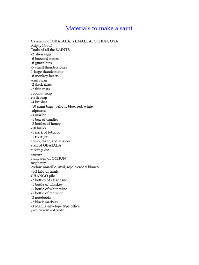 53043736 Materials to Make Saints | PDF