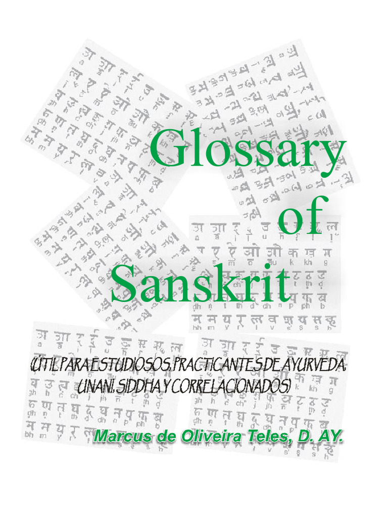 Sanskrit Glossary for Ayurveda Practitioners | PDF | Bhakti | Ātman ...