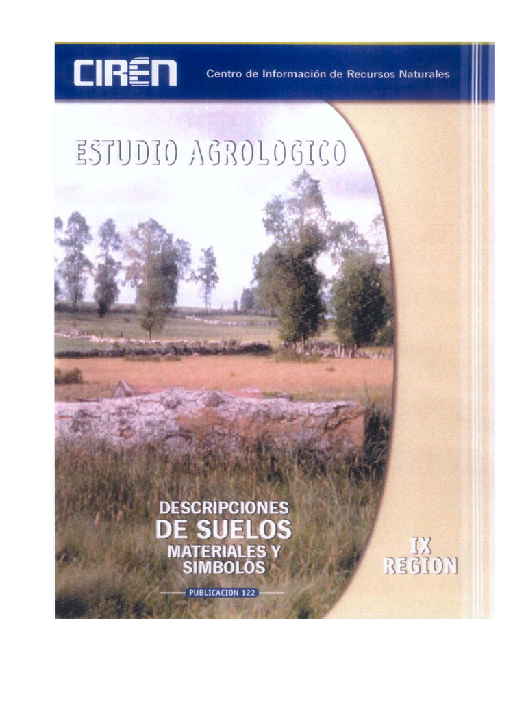 Agrological Study IX Region - Unlocked | PDF | Loam | Earth Sciences