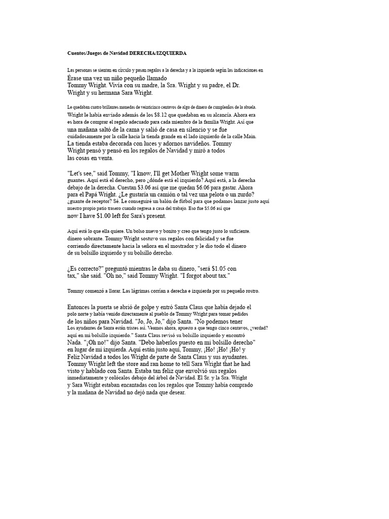 Historia de Navidad | PDF | Navidad