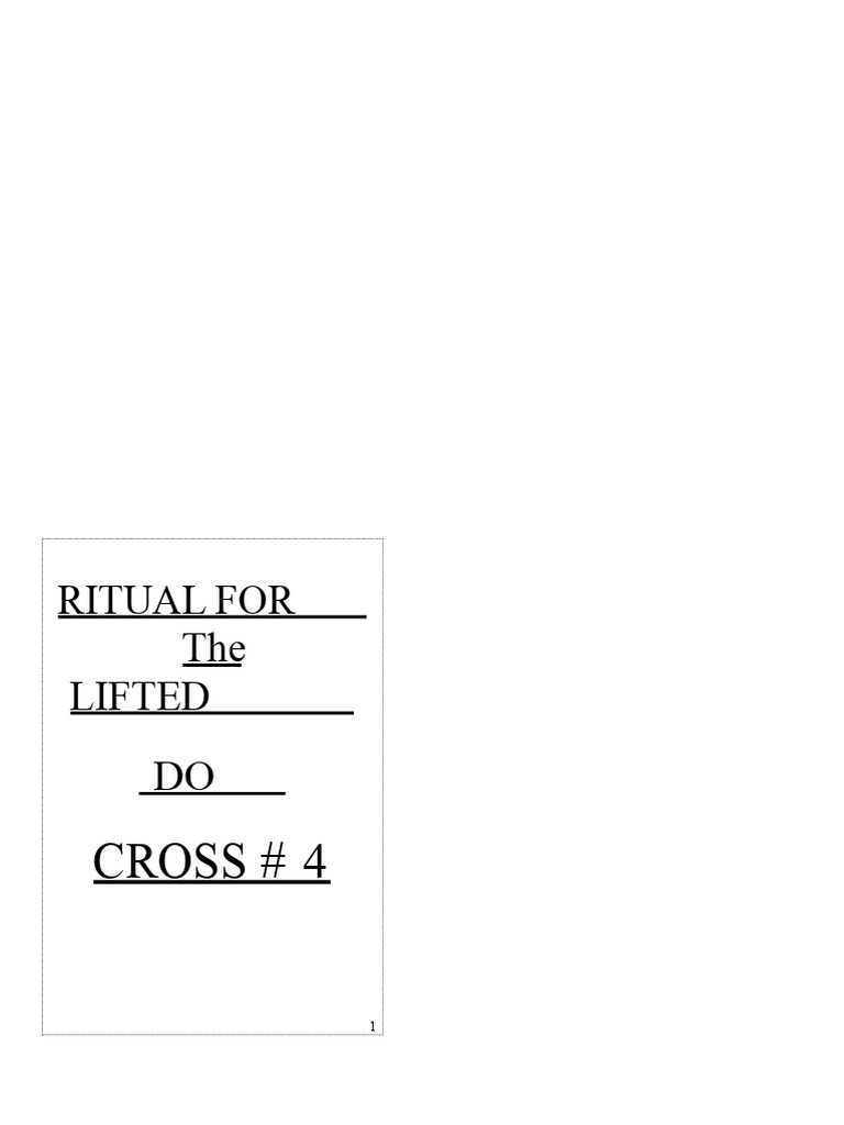 -The-Raising-of-the-Cross-No.-4.docx | PDF | Lord's Prayer | Mary ...