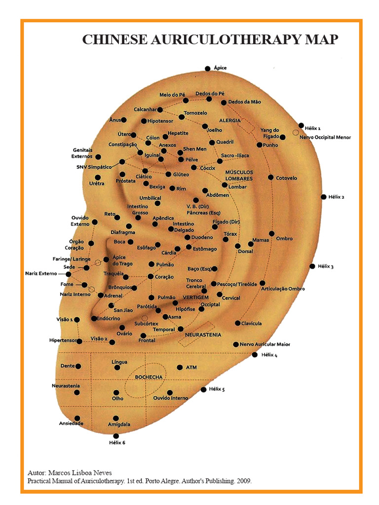 Auriculotherapy Maps | PDF