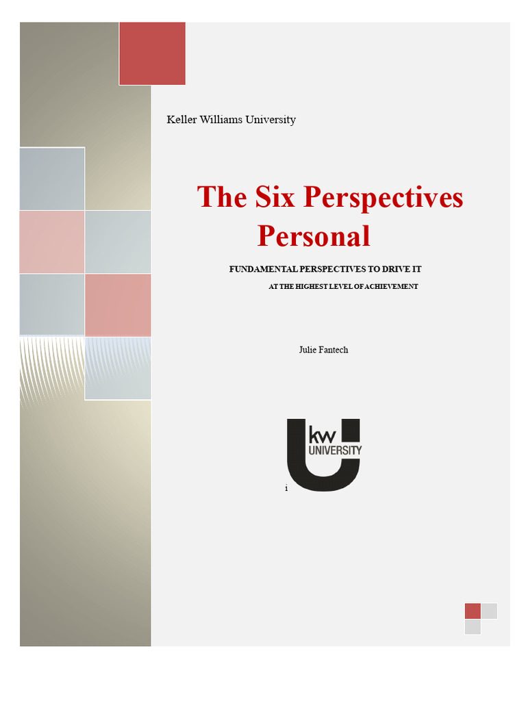 Mastering Keller Williams' Six Perspectives | PDF | Cognition