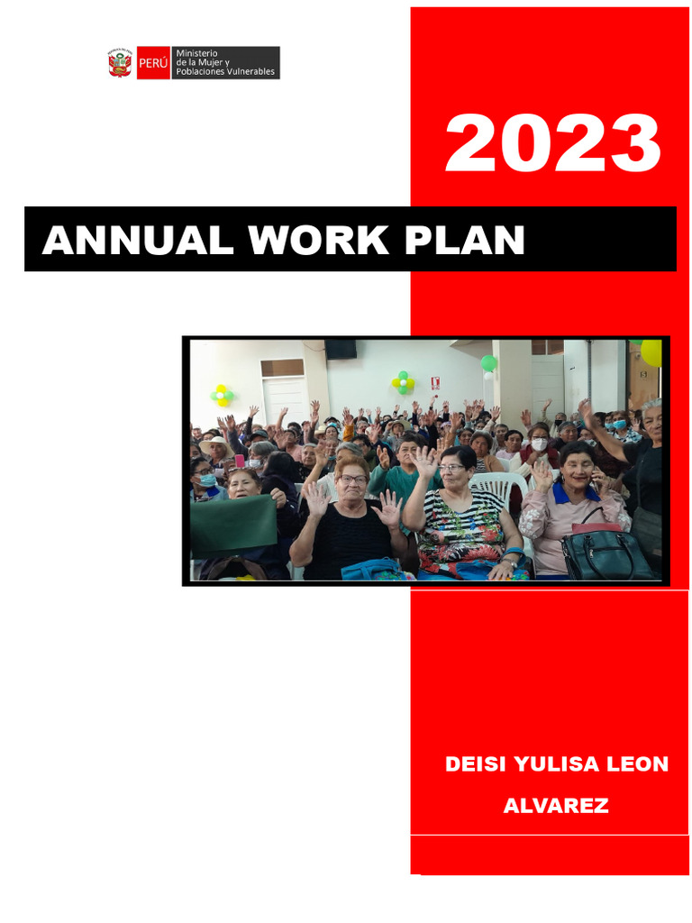 Annual Work Plan 2023 of Ciam | PDF