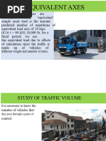 Design Traffic Load Calculation Guide | PDF | Axle | Traffic
