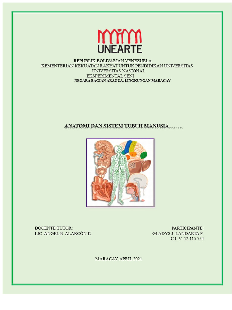 KATALOG - SISTEM TUBUH MANUSIA - GLADYS LANDAETA | PDF