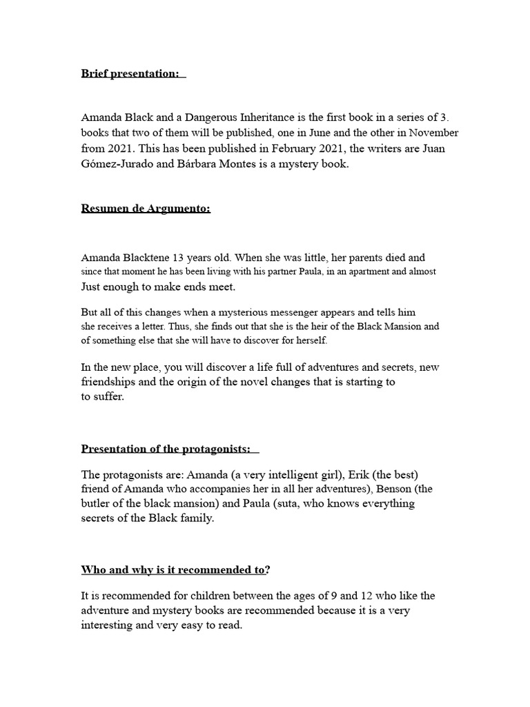 Amanda Black | PDF