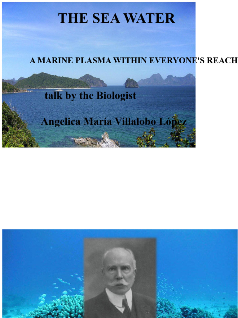 properties of seawater | PDF | Seawater | Water