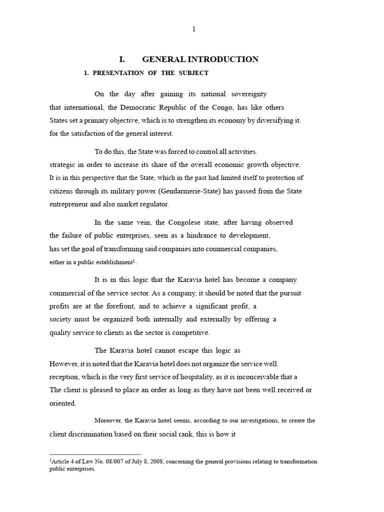 MEMOIRE KALUMBU MUTEBA Sarah Complete | PDF | Democratic Republic Of ...