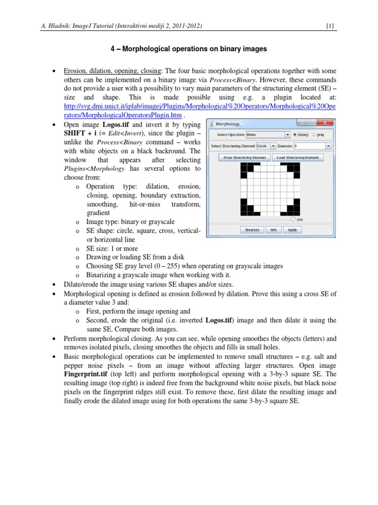 ImageJ - 4 | PDF | Digital Signal Processing | Vision