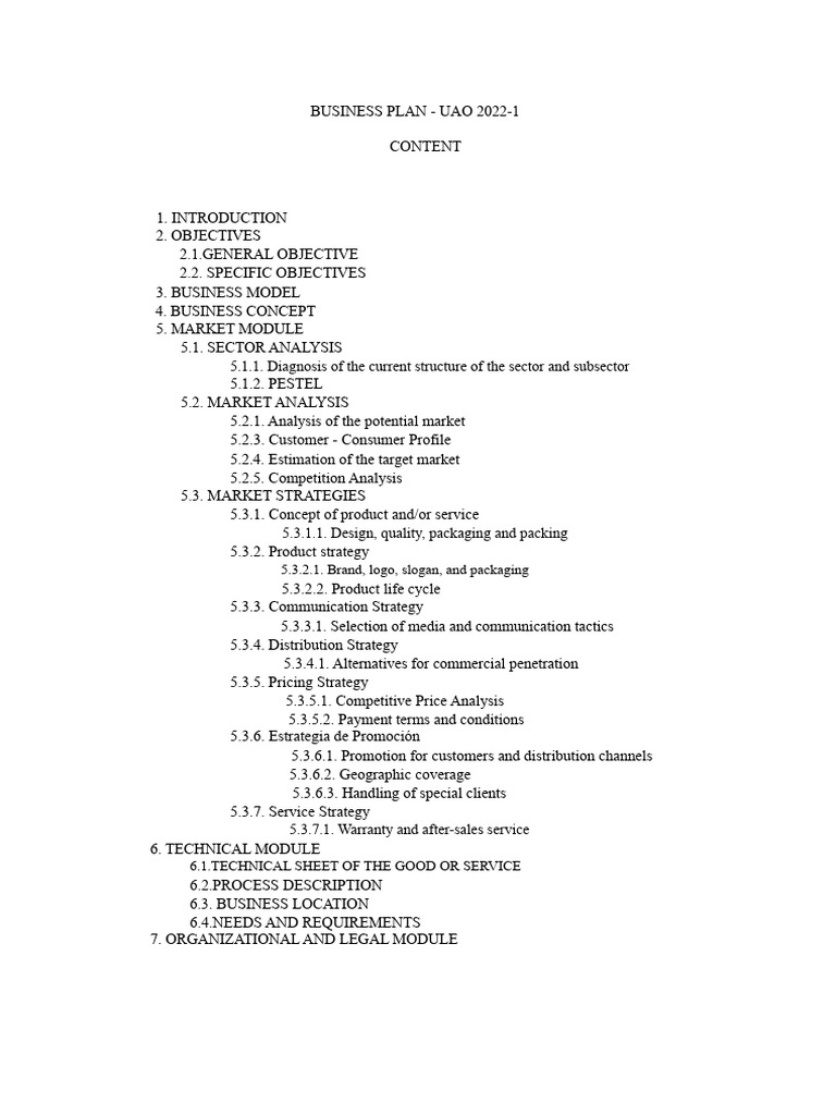 Final Project Business Plan | PDF | Internal Rate Of Return ...