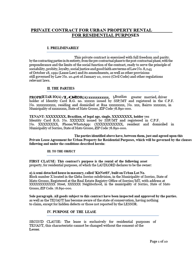 House Rental Agreement | PDF | Lease | Leasehold Estate
