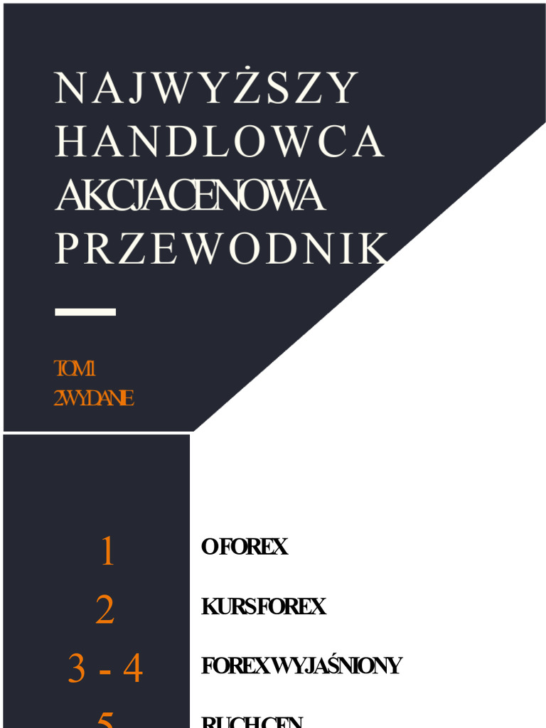 Przewodnik Po Działaniu Cenowym Supreme Traders Napisany Przez Vusani ...