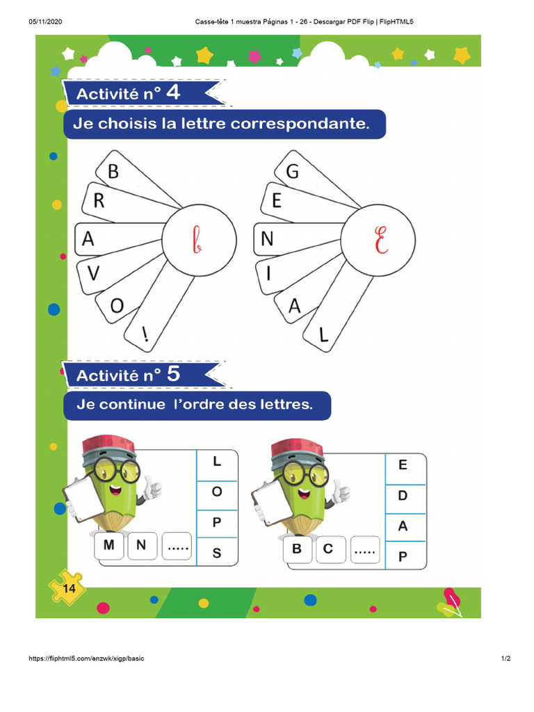 Rompecabezas 1 Muestra Páginas 1 - 26 - Descargar PDF Flip - FlipHTML5 | PDF
