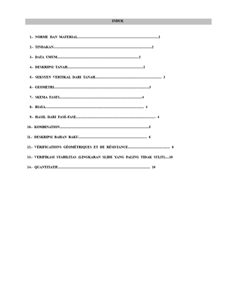 Analisis Struktur Dinding Penahan Cantilever | PDF