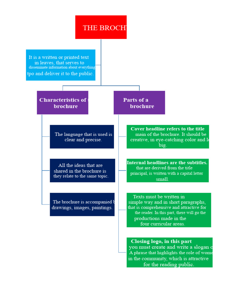 Conceptual Map of The Brochure | PDF