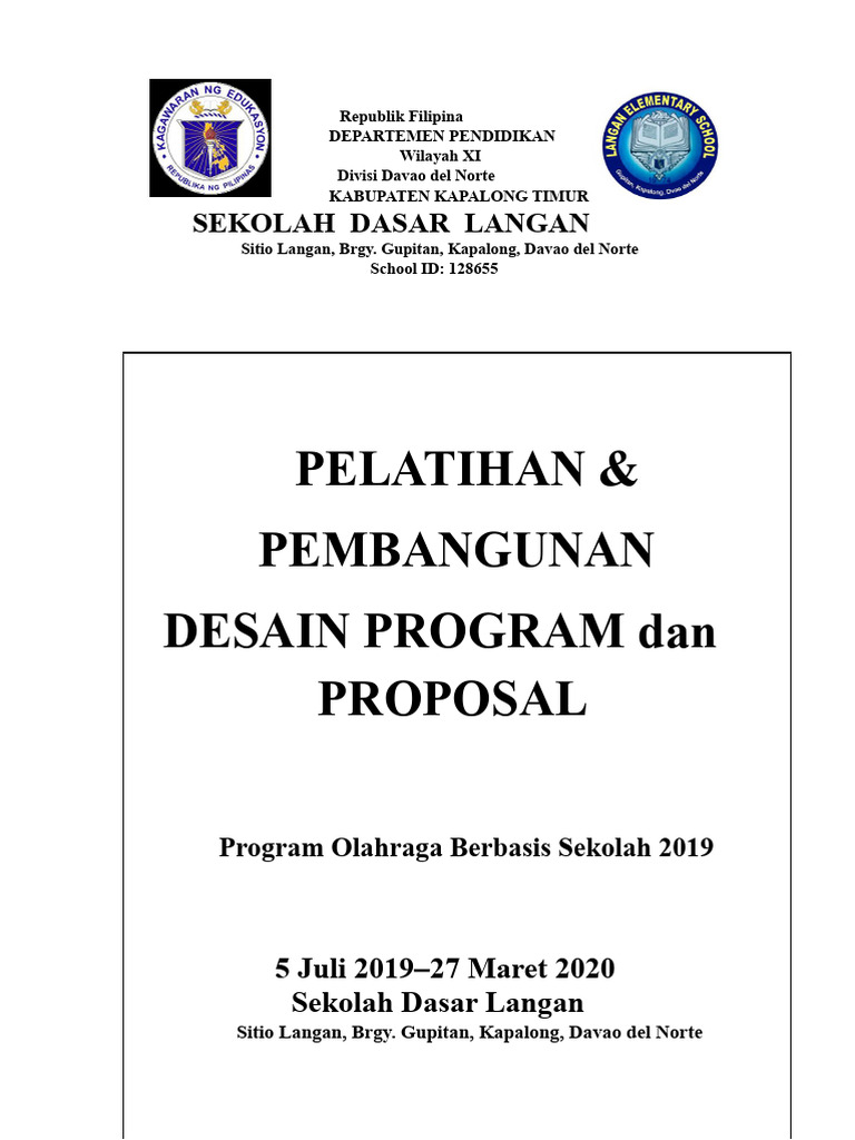 Desain Aktivitas Program Olahraga | PDF