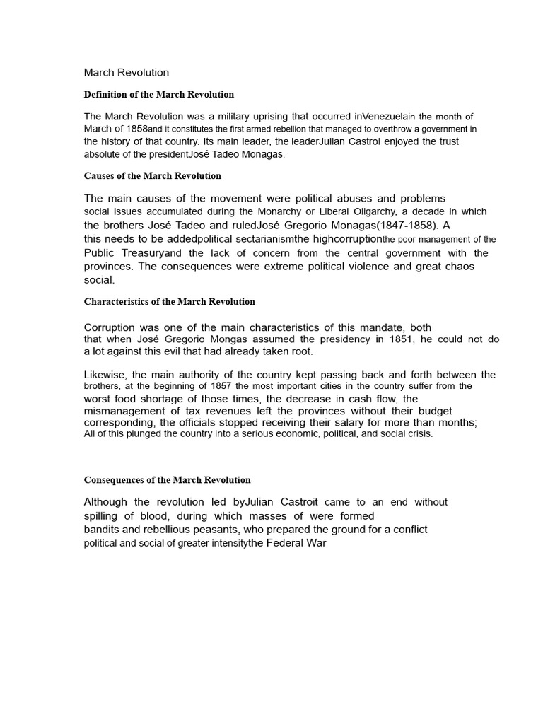 March Revolution | PDF | Government