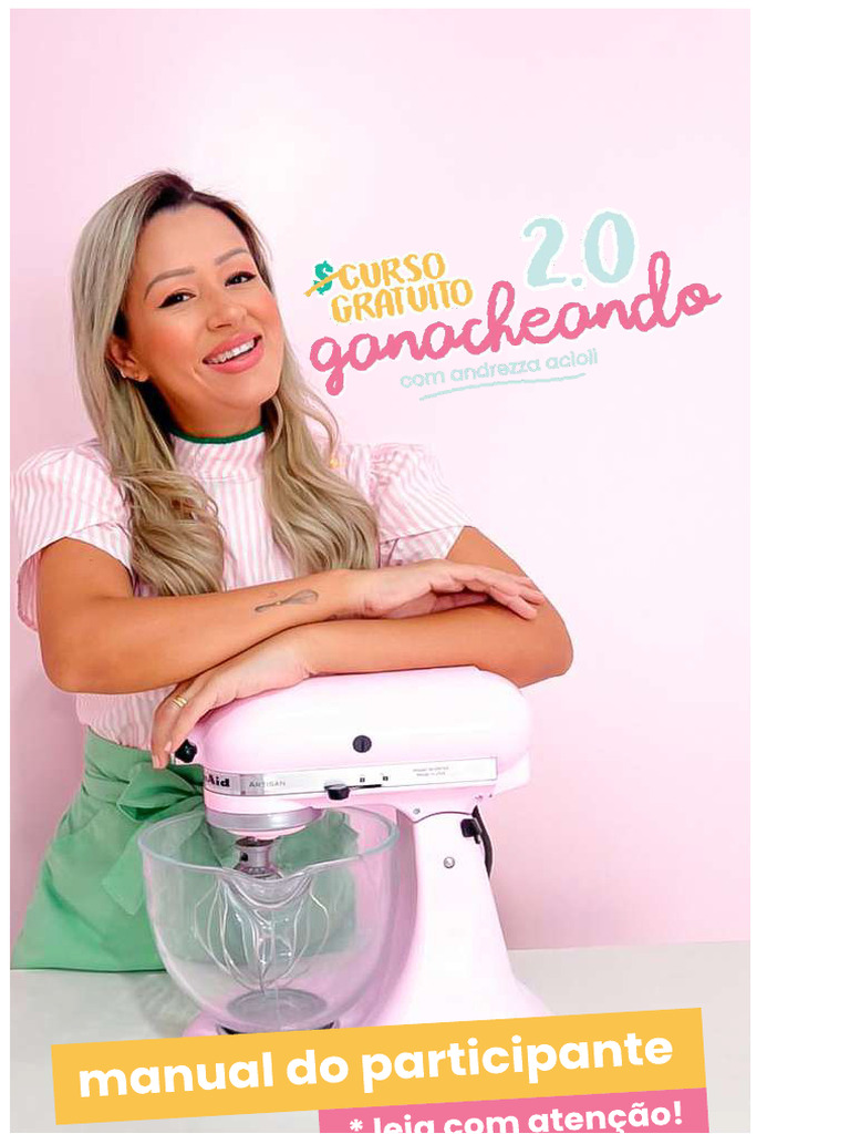 Participant Manual - Ganacheando With Andrezza 2.0 | PDF
