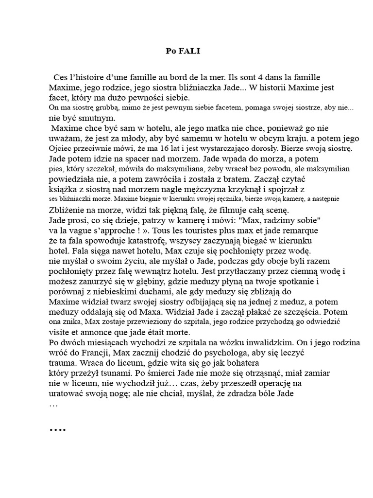 Po Fali | PDF