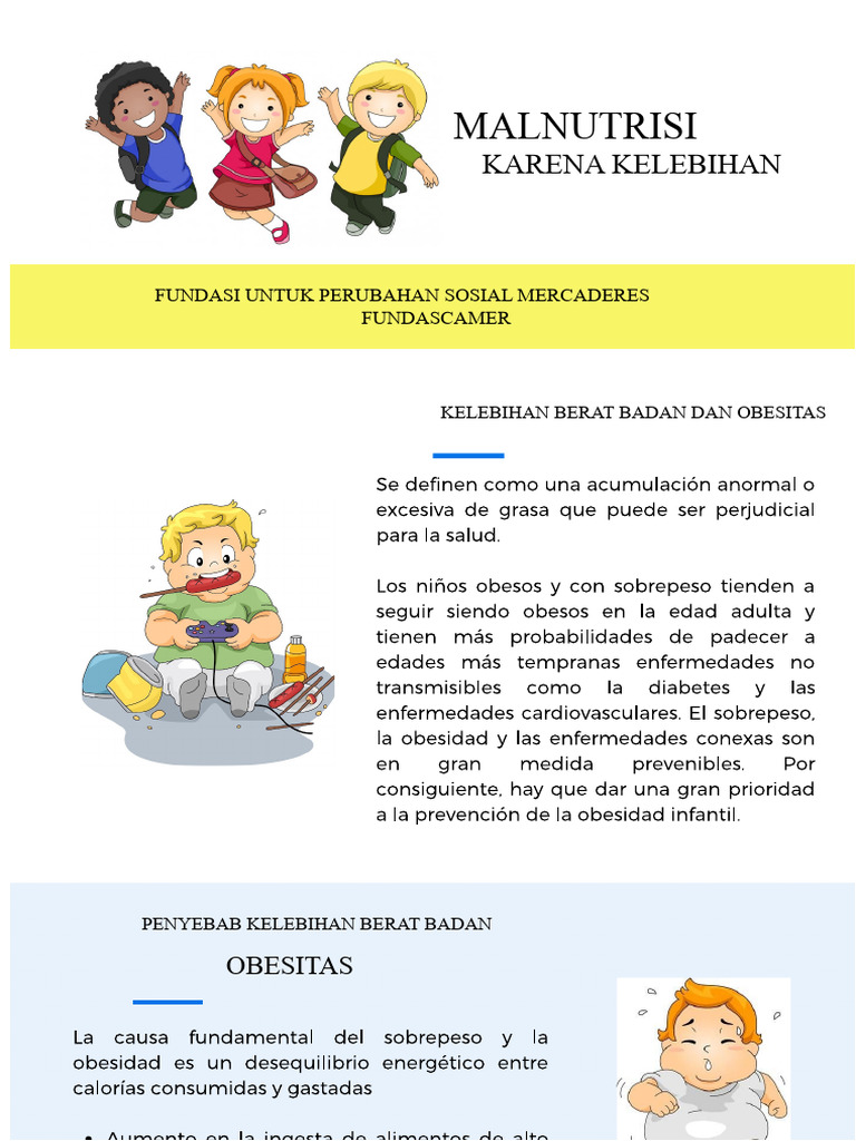 Obesitas Dan Kelebihan Berat Badan Pada Anak | PDF