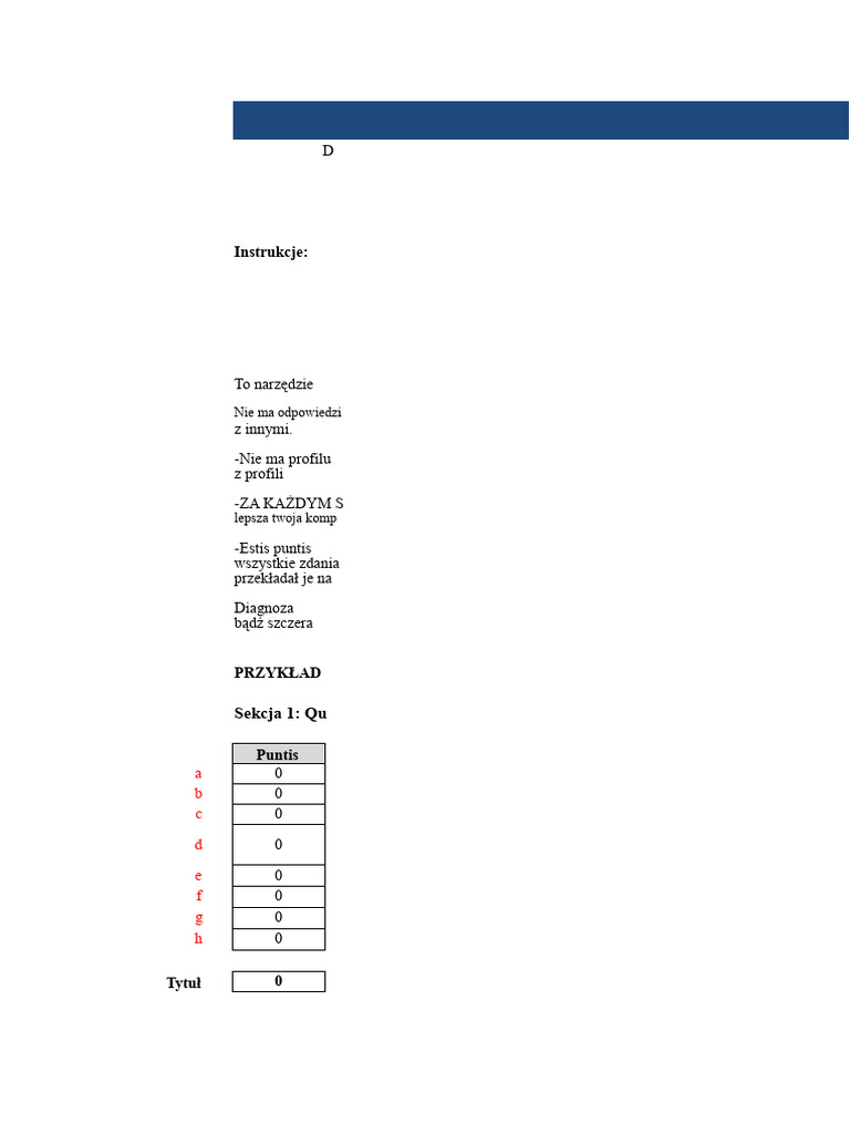 Test Ról Belbin | PDF