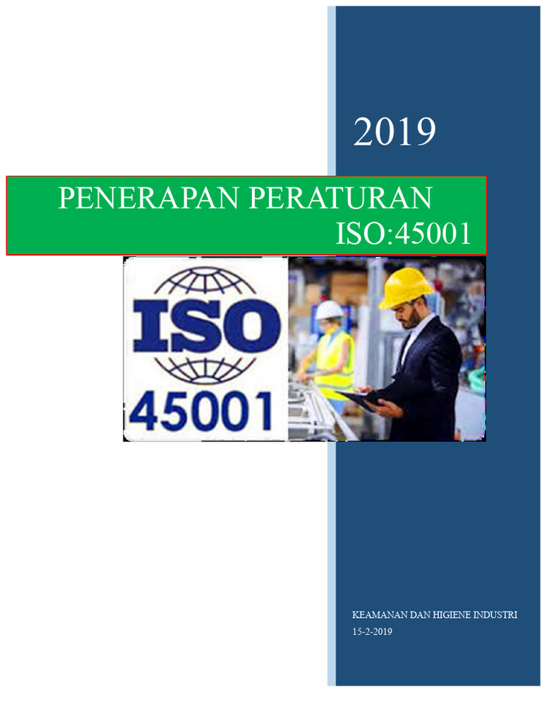 Perbandingan ISO 45001 dan OHSAS 18001 | PDF