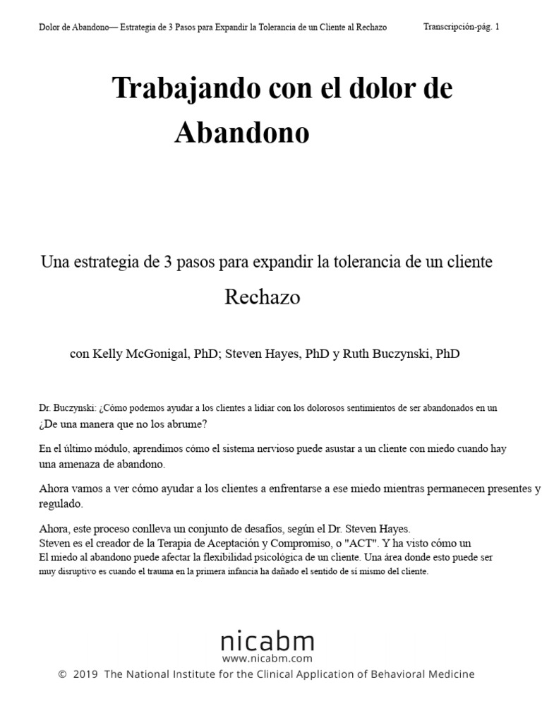 Una Estrategia de 3 Pasos para Expandir La Tolerancia de Un Cliente Al ...