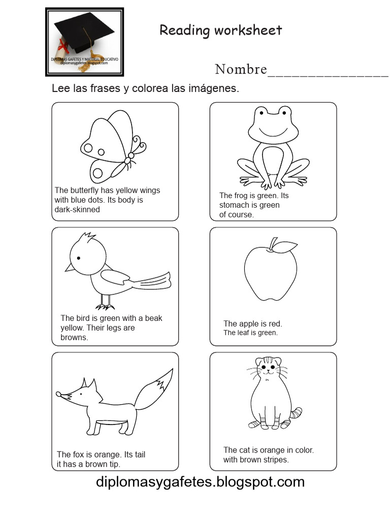 Engaging Reading Worksheets for Kids | PDF | Frog | Organisms
