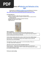 Refraction Lab - Gizmo | PDF