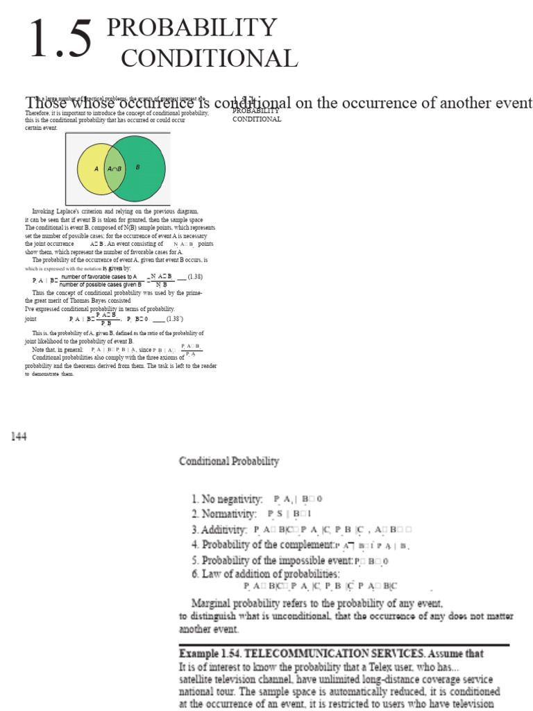 conditional probability | PDF | Probability | Numbers